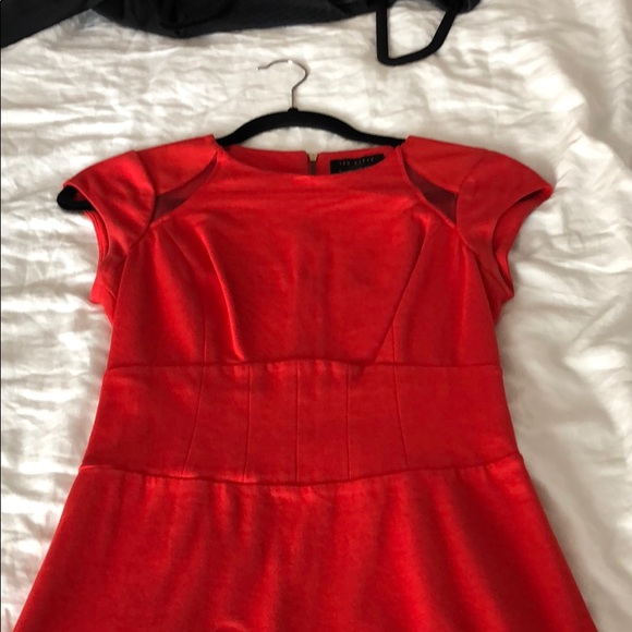 Ted Baker | Dresses | Ted Baker Red Dress Size 2 | Poshmark